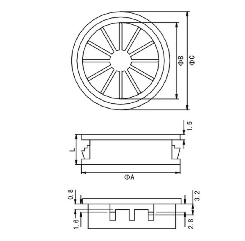 Expandable Locking Grommets